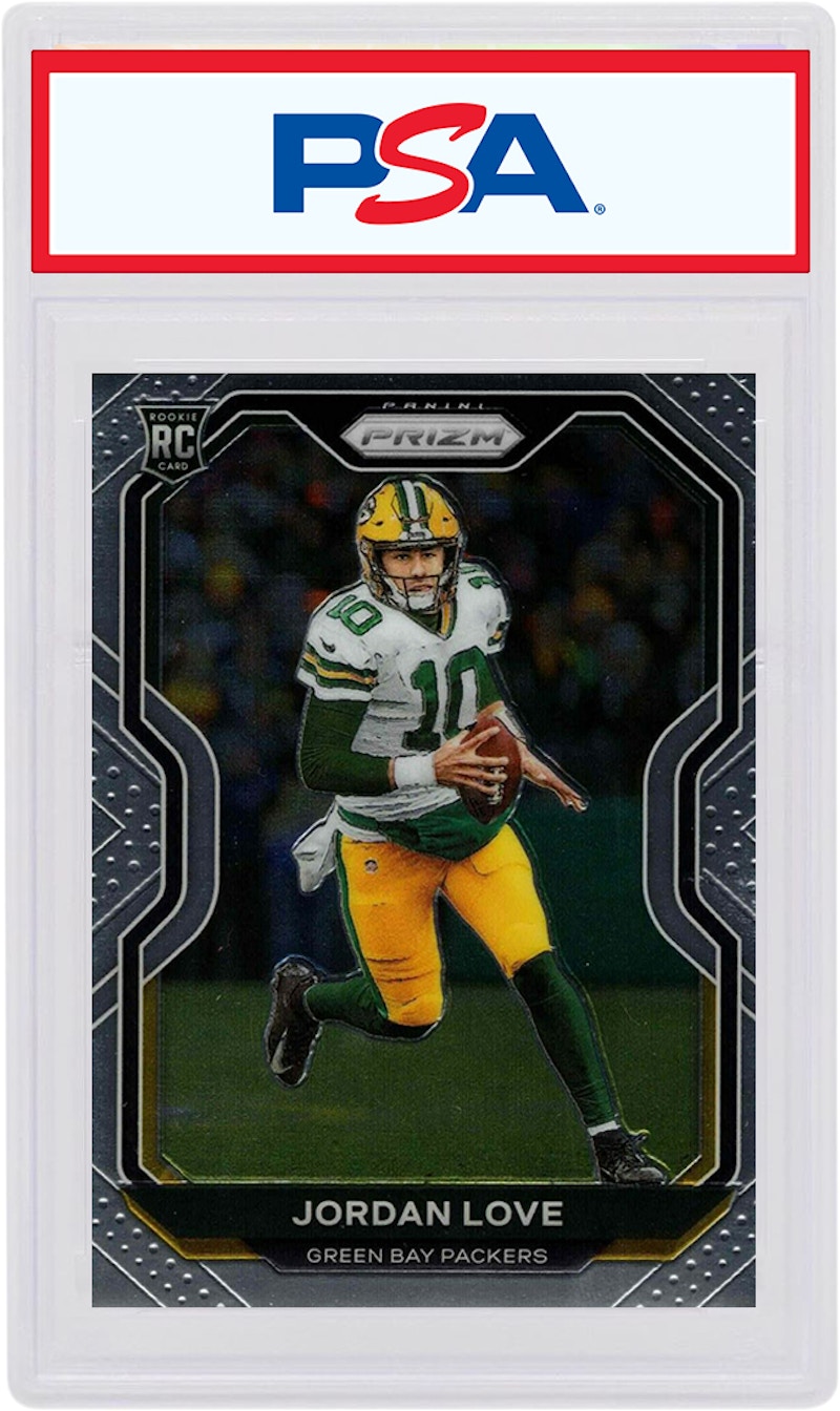 Jordan Love 2020 Panini Prizm Rookie #363 (PSA or BGS Graded) - 2020 - US