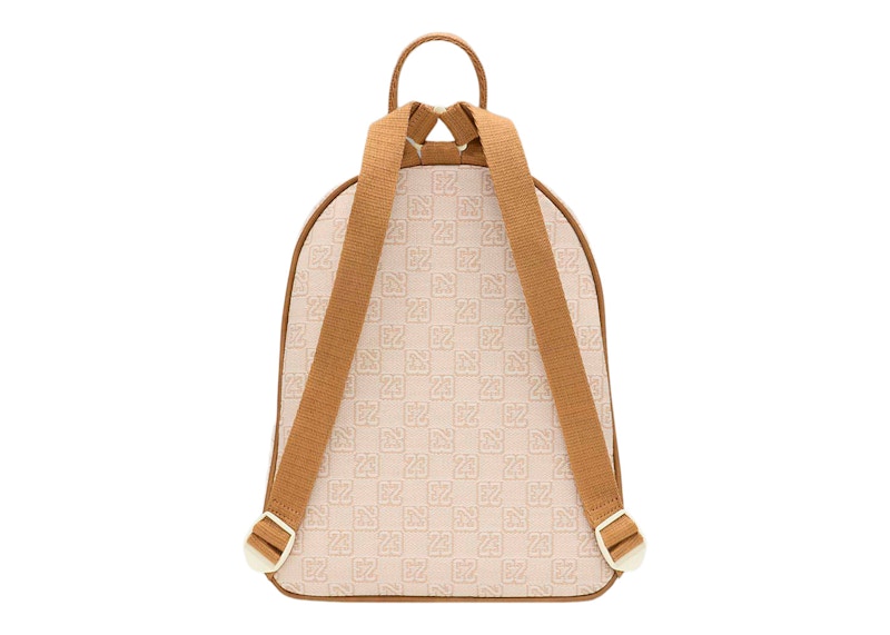 Jordan Monogram Mini Backpack (8L) Coconut Milk in Polyester with Beige ...