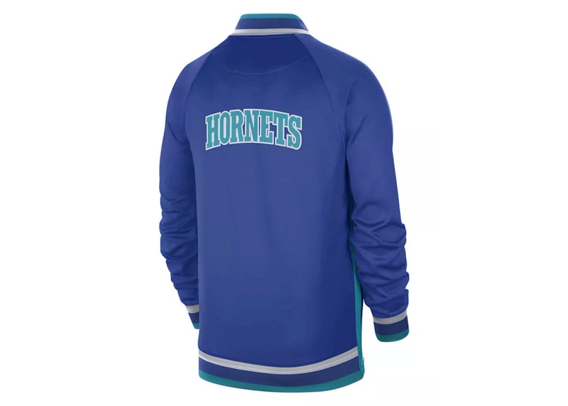 Jordan NBA Charlotte Hornets City Edition Jacket Teal/Blue Men's - SS24 ...