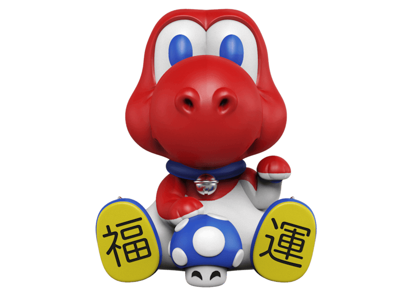 Juce Gace Mighty Jaxx Maneki-Dino (Red Edition) Figure - GB