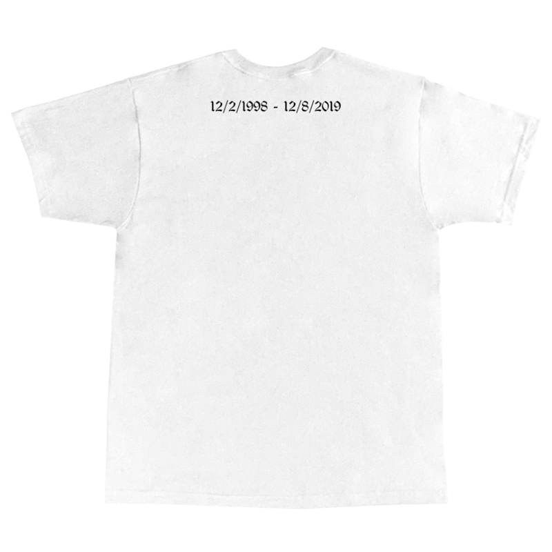 Juice Wrld Legends Never Die Album Tee White Men's - SS20 - US