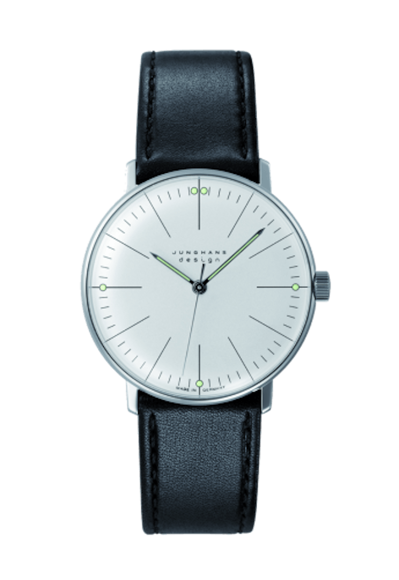 Junghans Max Bill Hand-Winding 027/3700.00 34mm in Stainless Steel - ES