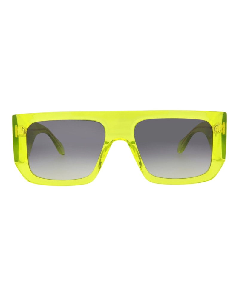Just Cavalli Navigator-Frame Acetate Sunglasses Green Green Smoke ...