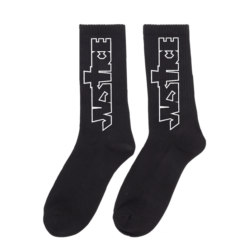 Justin Bieber Justice Socks Black - SS21