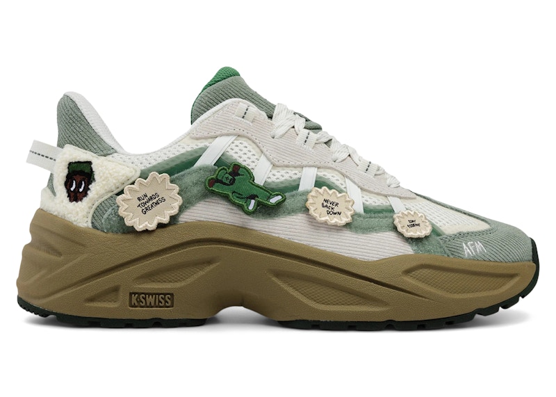 K-Swiss Marina RMX Rakeem Miles Get Me Out The Woods Snow White Men's ...