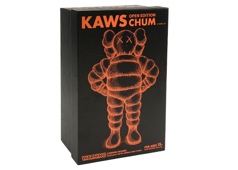 KAWS Chum Vinyl Figure Orange (2022) - US