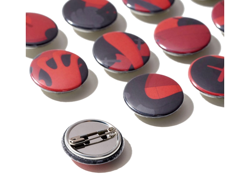 KAWS Tokyo First Button Badges Set - GB
