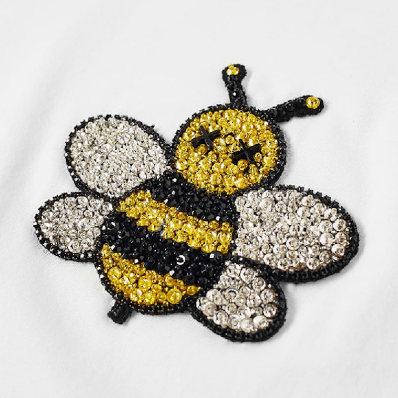KAWS x Dior Crystal Bee T-shirt White Men's - SS21 - US