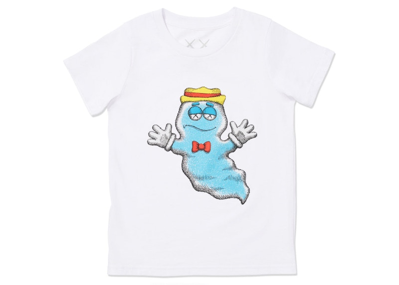 KAWS x Monsters Boo Berry Kids T-shirt White - FW22 - US