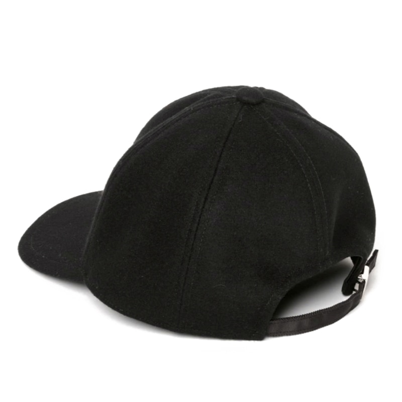KAWS x Sacai Melton Cap Triple Black - FW21 - US