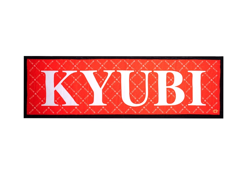KYUBI "CROSS" Towel Red - FW22 - JP