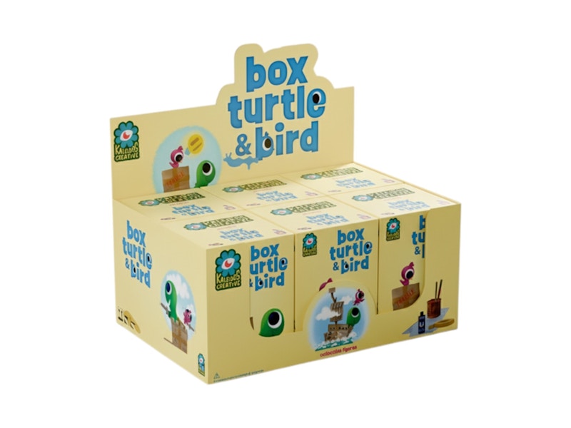 Kaleidos Creative Box Turtle & Bird Sealed Case (6 Blind Boxes) - KR