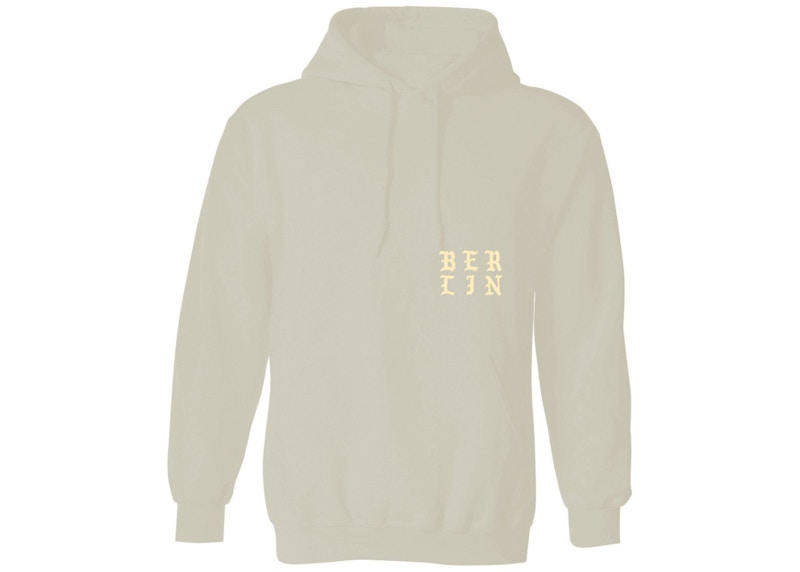 Kanye West Berlin Pablo Pop-Up True And Legendary Hoodie Sand Men's - GB