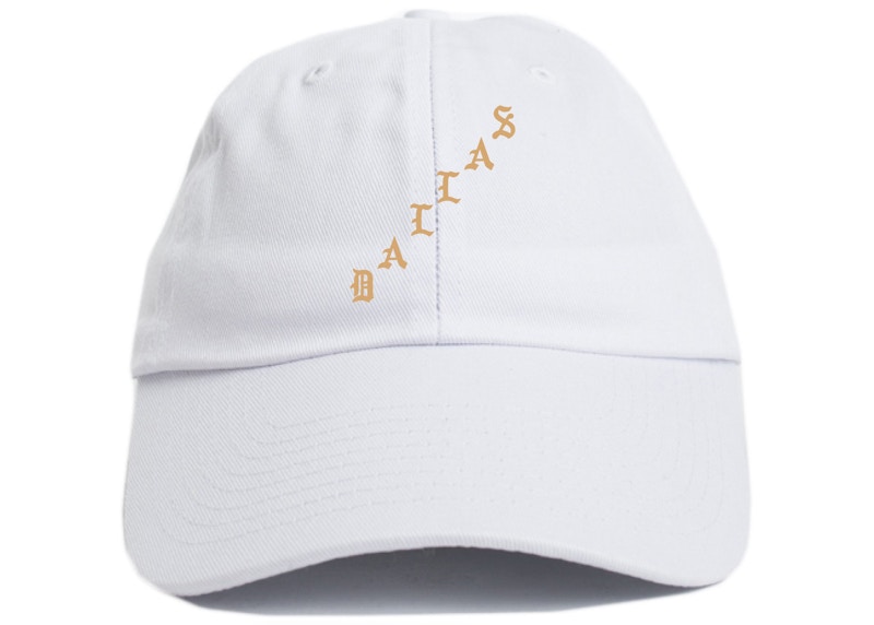 Kanye West Dallas Pablo Pop-Up Hat White Men's - US