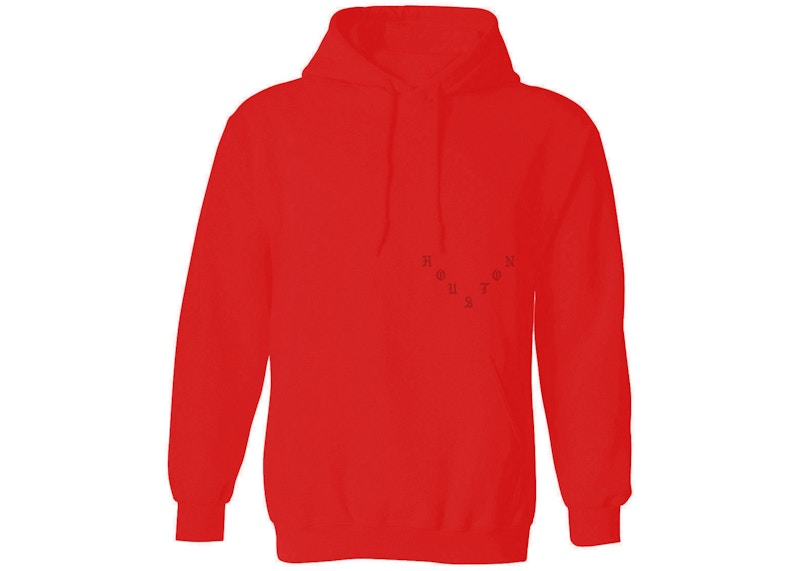 Kanye West Houston Pablo Pop-Up True And Legendary Hoodie Red Men's - US