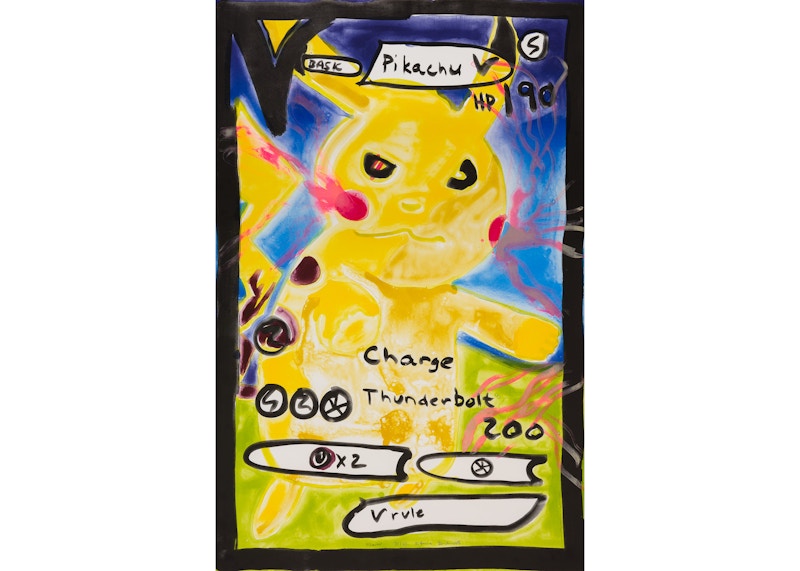 Katherine Bernhardt Pikachu (2022) (Signed, Edition of 65) - US