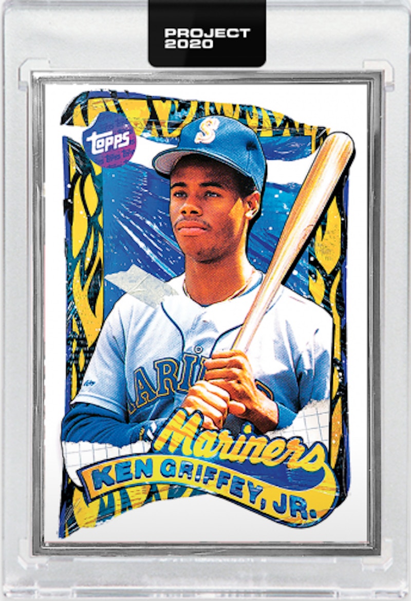 Ken Griffey Jr. 1989 Topps Project 2020 Tyson Beck Artist Proof /20 #25 ...