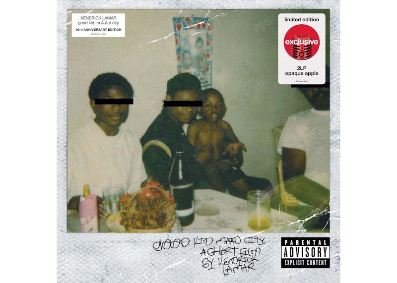 Kendrick Lamar Good Kid, M.A.A.d city 10th Anniversary Target Exclusive ...