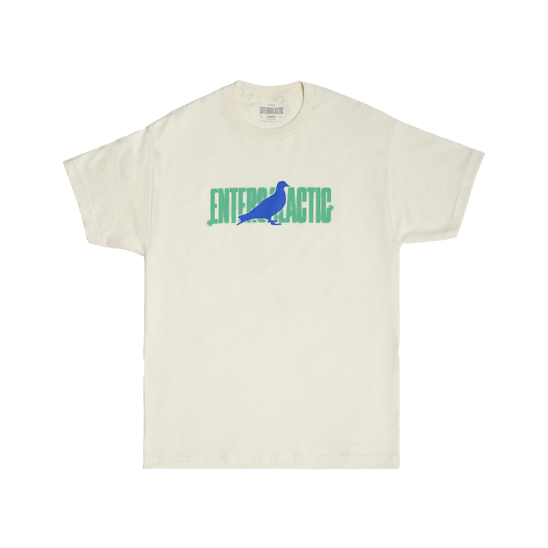 Kid Cudi Entergalactic X Staple Mr. Rager Pizza T-shirt Cream Men's ...