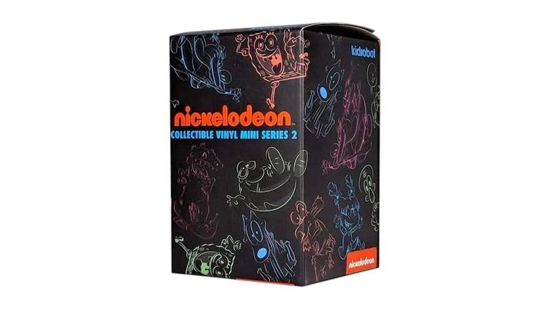 Kidrobot Nickelodeon Nick 90s Mini Figure Series 2 Single Blind Box - US