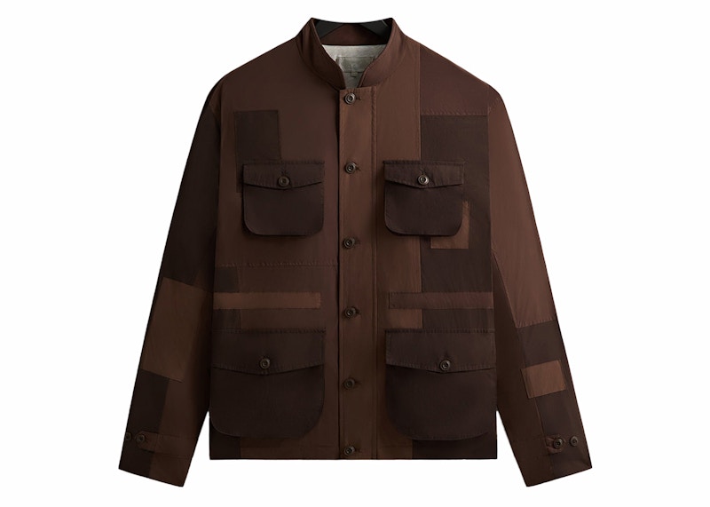 Kith Amare Patchworked Jacket Hickory Men's - FW24 - US