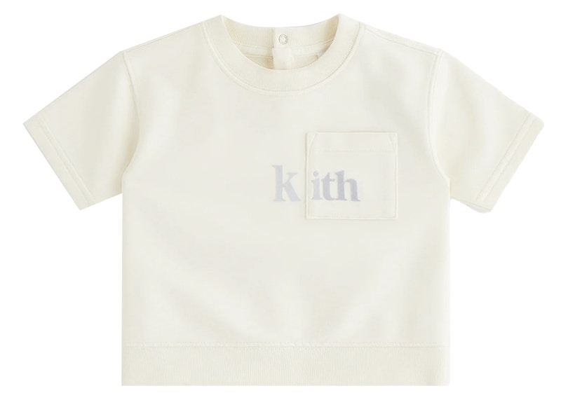 Kith Baby Relaxed Nelson Crewneck Sandrift - SS23 - US