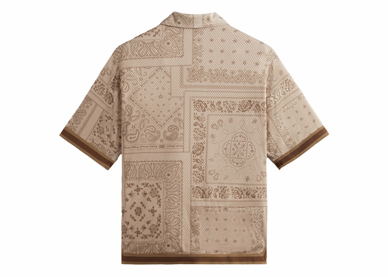 Kith Bandana Mesh Woodpoint Shirt Canvas Men's - SS24 - US