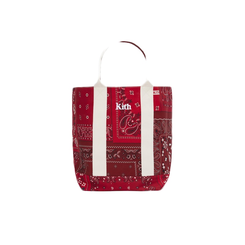 Kith Bandana Tote Bag Pyre - SS21