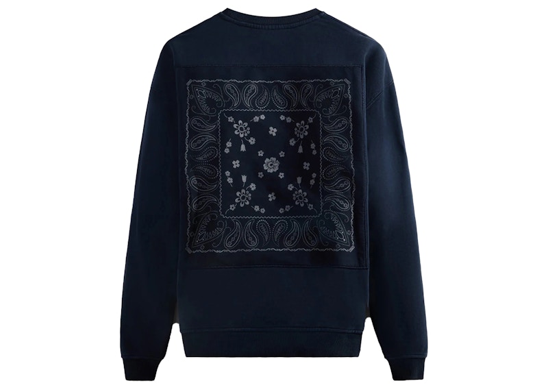 Kith Bandana Vintage Crewneck Nocturnal Men's - FW22 - US