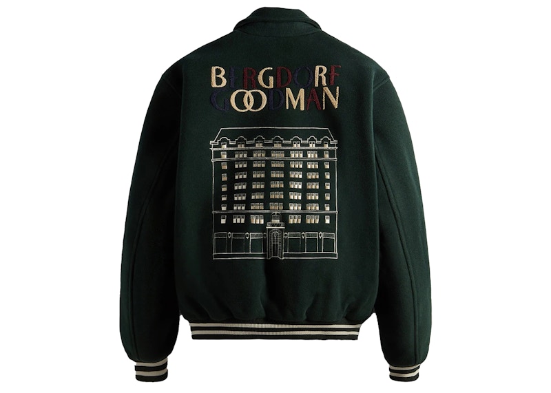 Kith Bergdorf Goodman Wool Coaches Jacket Stadium Men's - FW22 - US