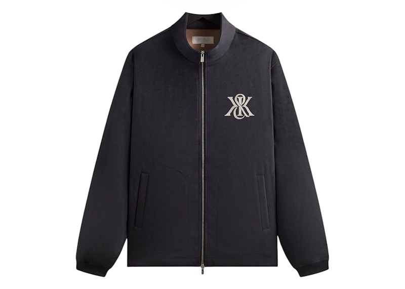 Kith Bonded Microsuede Ali Track Jacket Nocturnal Men's - FW24 - US