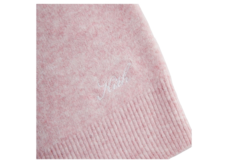 Kith Boucle Harmon Rugby Pullover Sweater French Pink Men's - SS24 - US