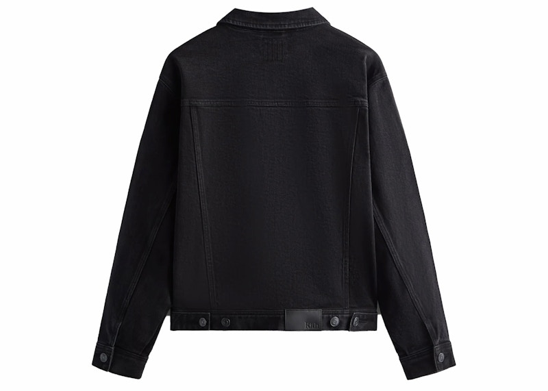Kith Centre Denim Jacket Black Men's - SS23 - US