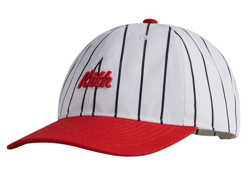 Kith Classic Script Pinstripe Hat Alert Men's - SS22 - US
