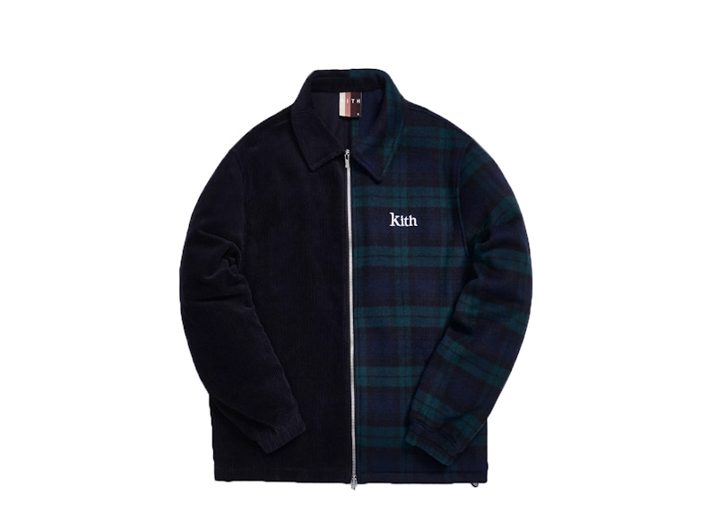 Kith Coaches Jacket Blackwatch/Multi Men's - FW19 - US