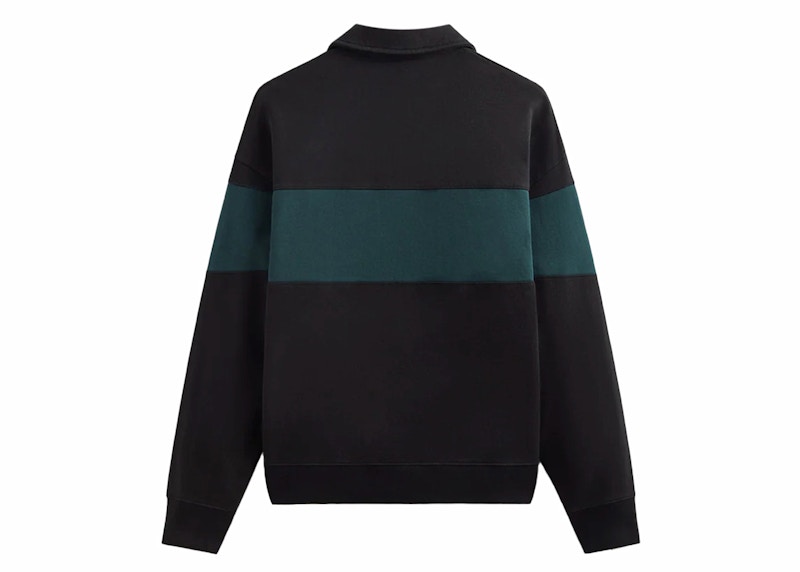 Kith Color-Blocked Nelson Collared Pullover Black Homme - FW23 - FR
