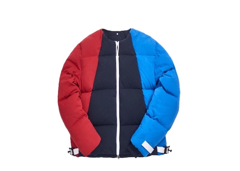 Kith Colorblocked Puffer Jacket Blue/Multi Men's - FW19 - US