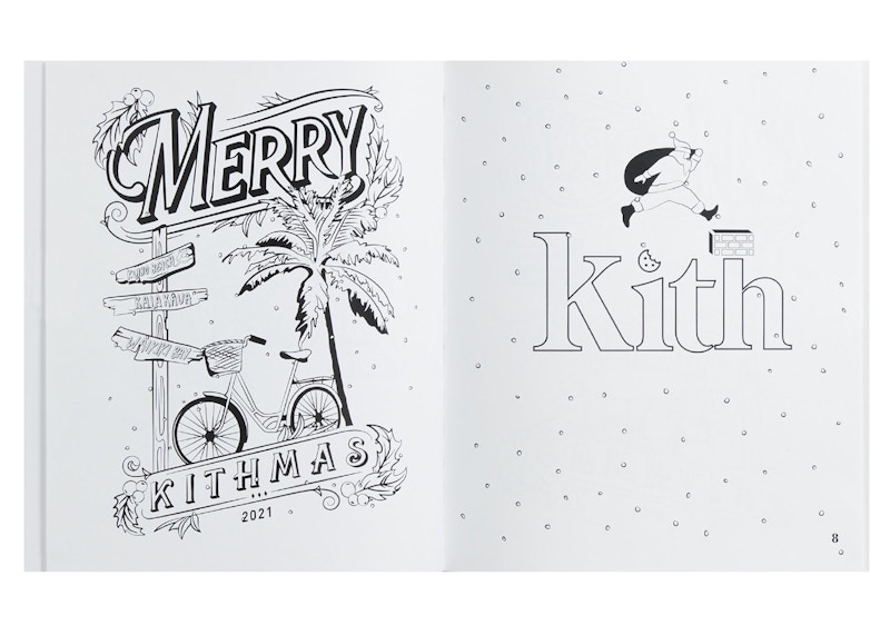 Kith Kithmas Coloring Book Multi - FW21 - US