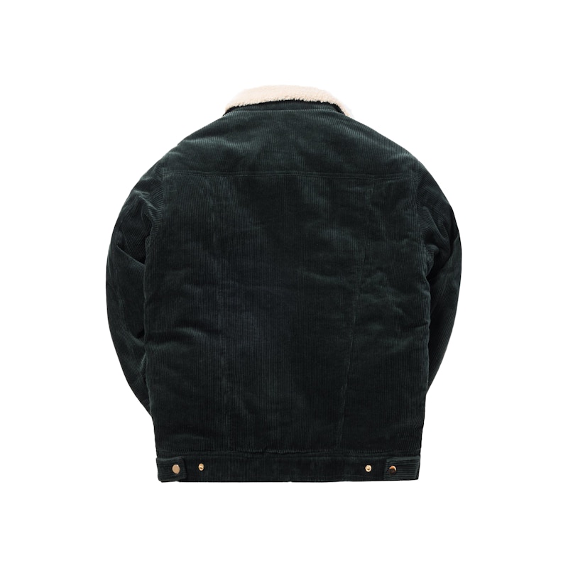 Kith Corduroy Laight Jacket Forest Green Men's - FW18 - US