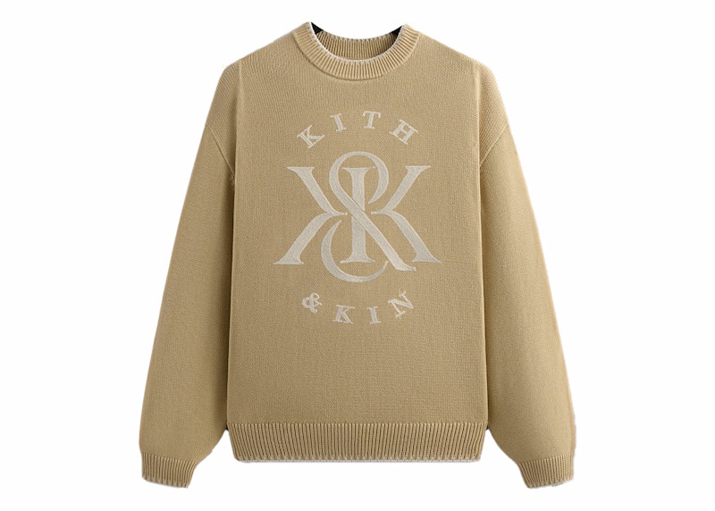 Kith Crest Stitched Lewis Sweater Eternal Men's - FW24 - US