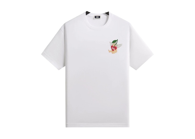 Kith Cupid Cherry Tee White Men's - SS26 - US