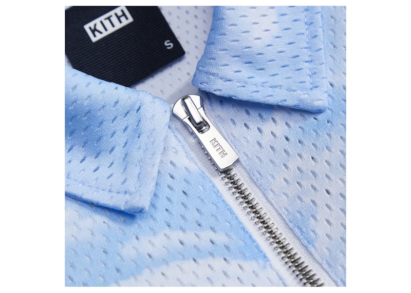 Kith Devoe Zip Up Shirt Summit Men's - SS21 - US