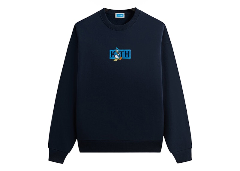 Kith Disney Donald Duck Vintage Nelson Crewneck Nocturnal Men's - FW24 - US