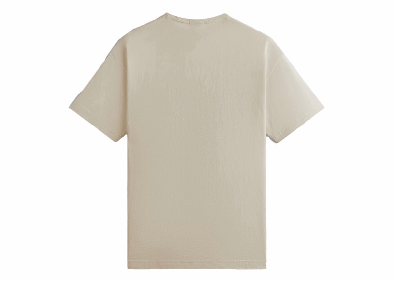 Kith Floral K Vintage Tee Sandrift Men's - SS24 - US