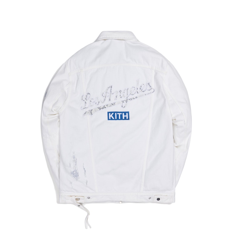 Kith For Major League Baseball Los Angeles Dodgers Laight Denim Jacket ...