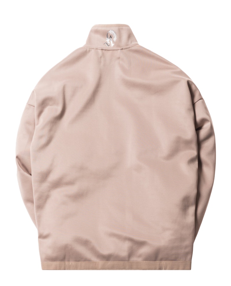 Kith Half Zip Track Jacket Tan Men's - SS18 - US