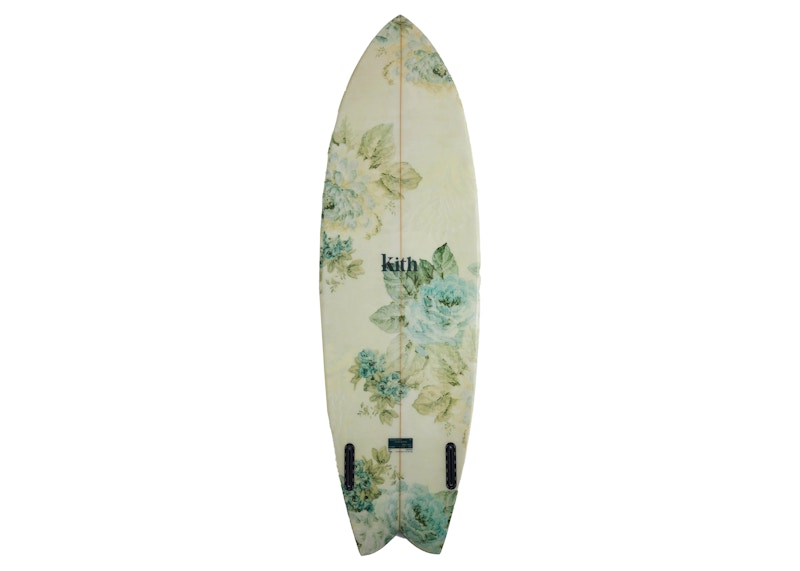 Kith Haydenshapes Vintage Roses Twin Surfboard Waffle - SS22 - US