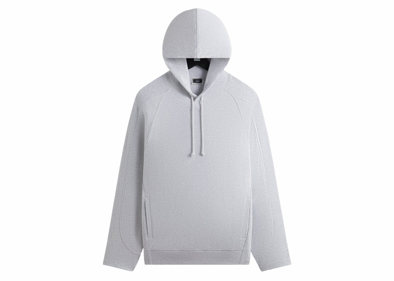 Kith Interlock Bleecker Hoodie Light Heather Grey Men's - SS24 - US