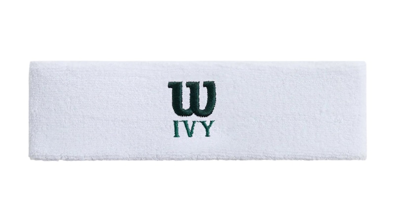 Kith Ivy Wilson Classic Terry Headband White Men's - FW25 - US