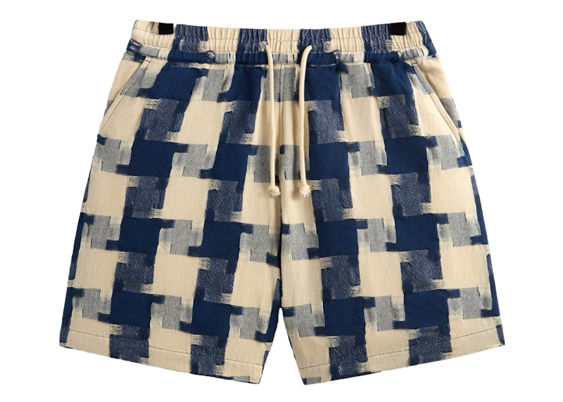 Kith Jumbo Houndstooth Mason Short Cyanotype Men's - SS24 - GB